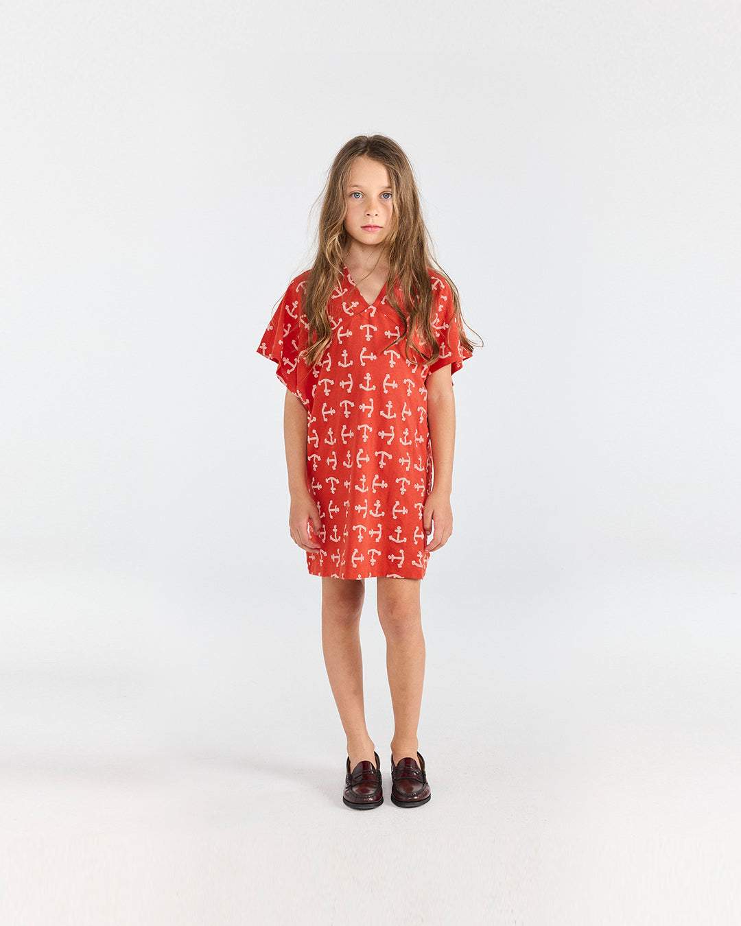 The Animals Observatory :: Walrus Kid Dress Red – The Front Shop