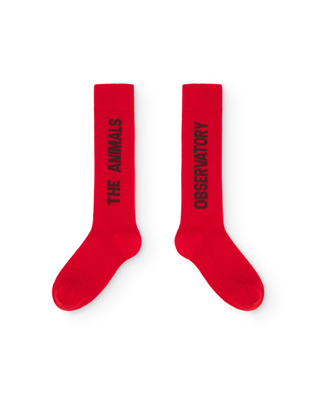 The Animals Observatory :: Worm Kid Socks Fig Red – The Front Shop